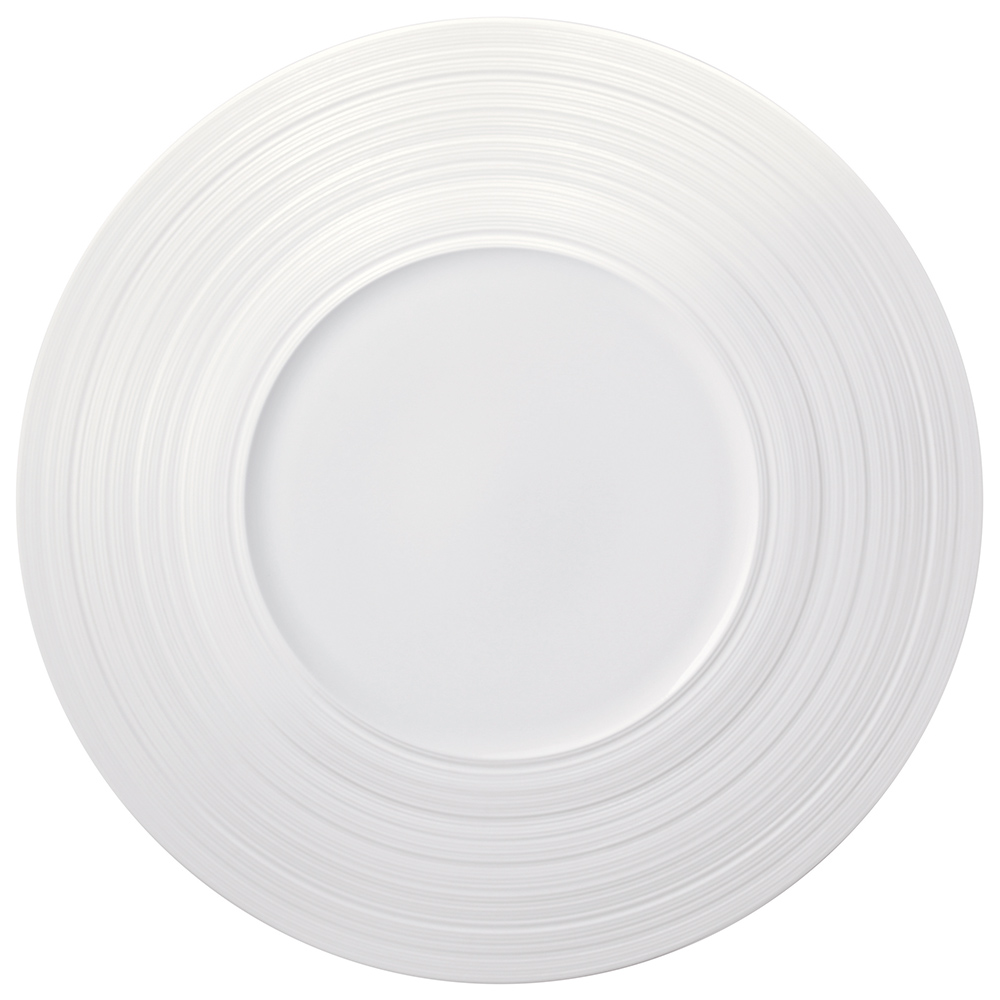 MANHATTAN WIDE RIM PLATE, 9" - 1880 Hospitality